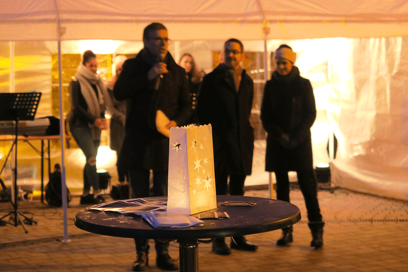 Wichern-Adventskranz in Lüneburg