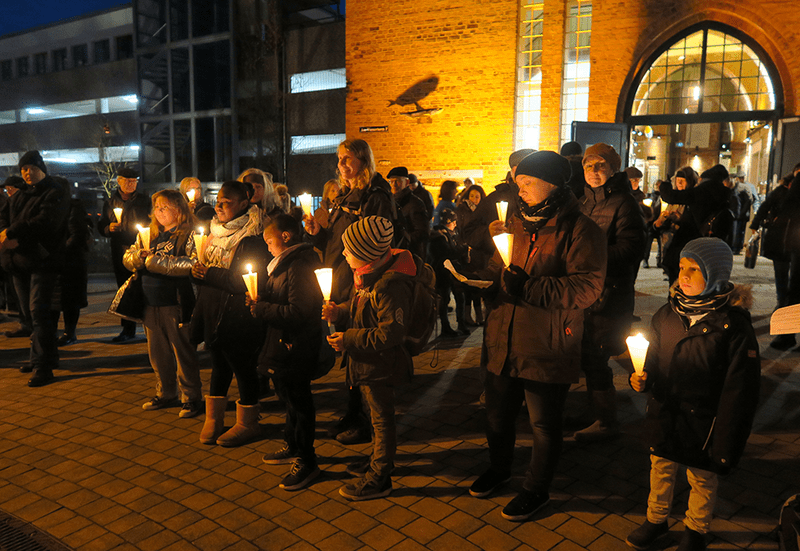 Wichern-Adventskranz in Lüneburg