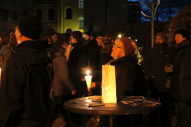 Wichern-Adventskranz in Lüneburg
